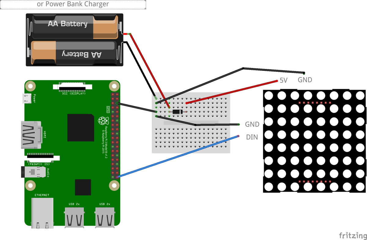 How to Build a Scrolling-Text Face Mask with Raspberry Pi | Tom's Hardware