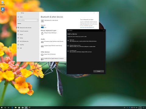 How to add or remove devices using the Settings app on Windows 10 ...