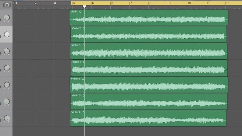 How to create a cinematic riser from multiple violin performances ...