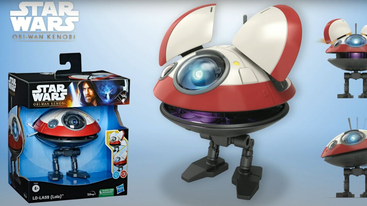 You can get your own LOLA droid from Obi-Wan Kenobi, and yes, it's ...