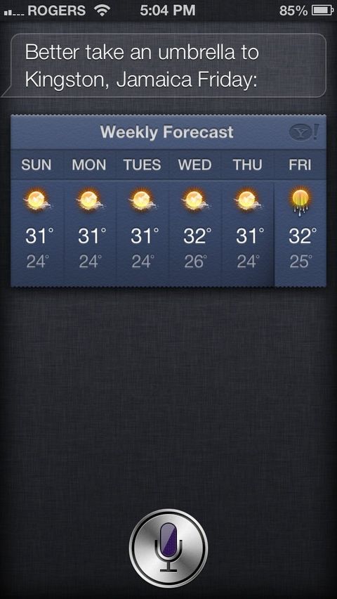 How to check the weather and get forecasts using Siri | iMore