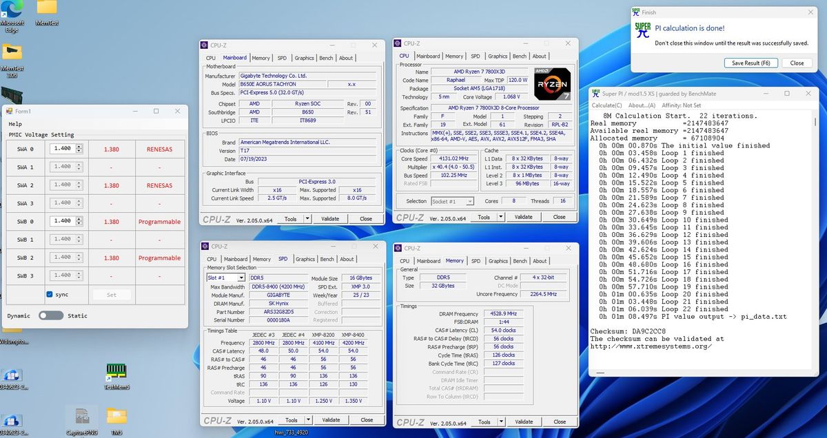 Overclocker Takes DDR5 to 9058 MHz on Ryzen 7000 With Latest Firmware ...