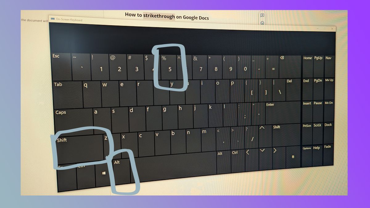 How to strikethrough on Google Docs | Laptop Mag