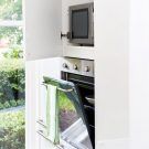 A contemporary lime green kitchen | Ideal Home