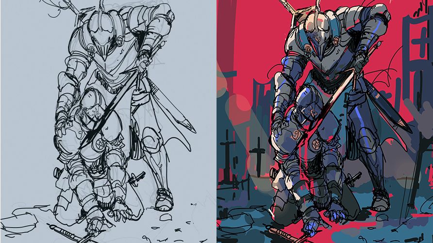 16 expert tips for digital sketching in Photoshop | Creative Bloq