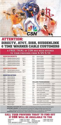 Suddenlink, CSN Houston Disagree over Freeview Terms | Next TV