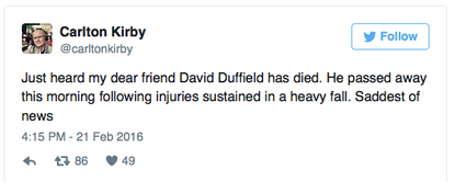 Cycling commentator David Duffield dies, aged 84 | Cycling Weekly
