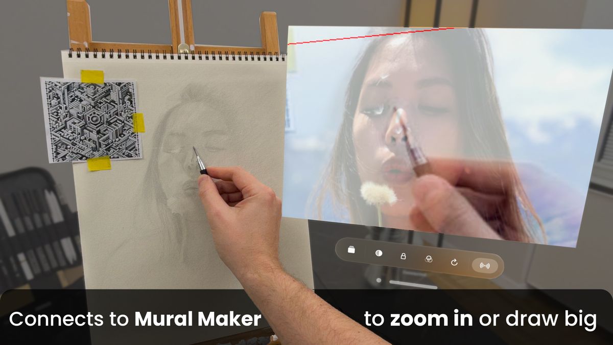 This Apple Vision Pro art app revolutionises learning to draw ...