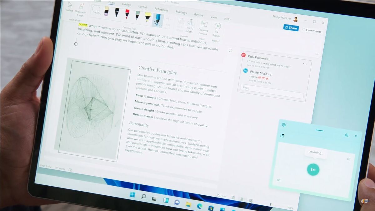 Windows 11 revamped the touch keyboard — it now features GIFs, voice ...