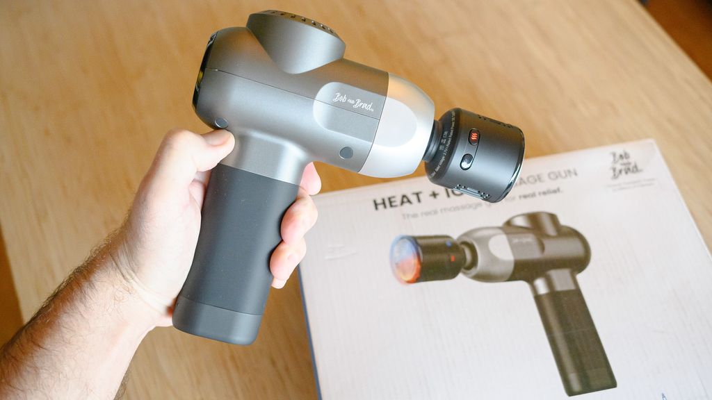 I tried this budget-friendly heated massage gun on my sore muscles – 5 ...