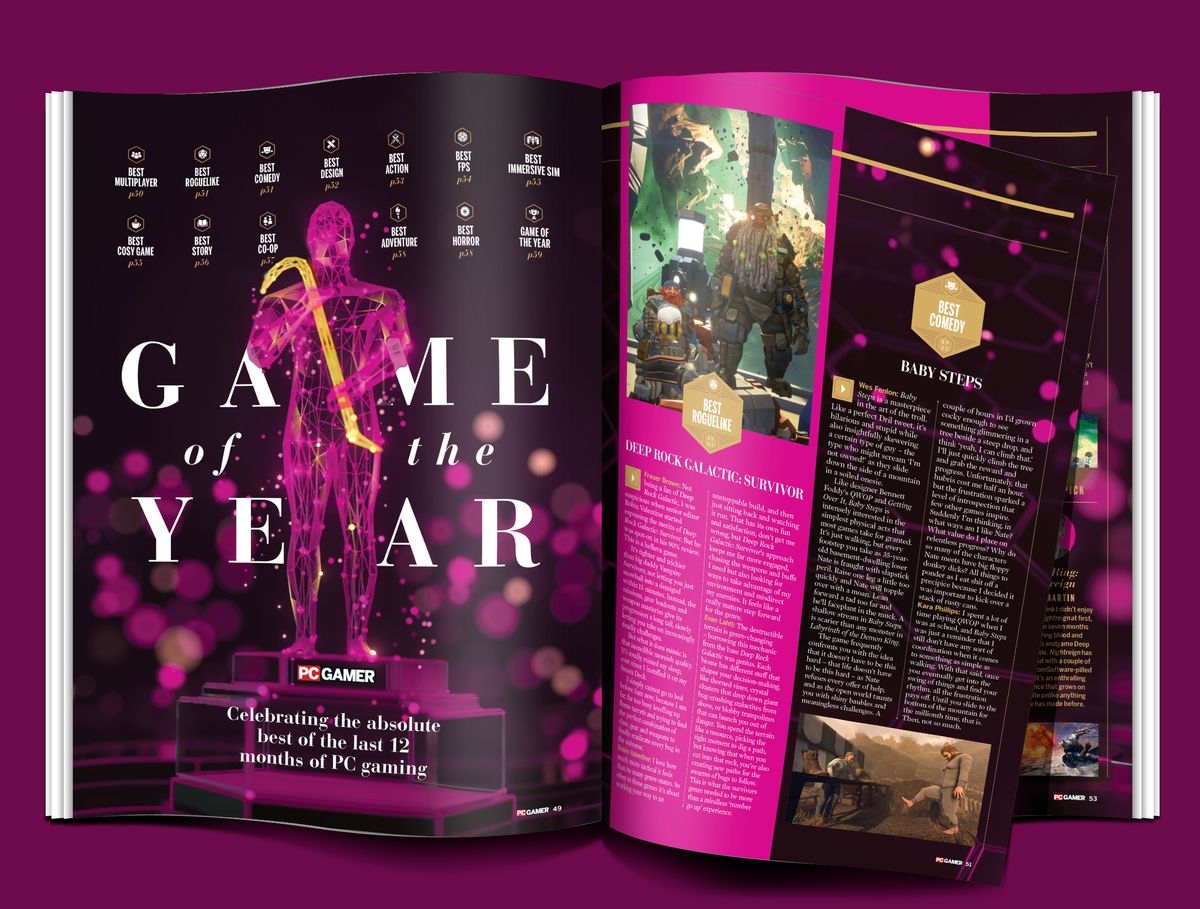PC Gamer magazine's new issue is on sale now: Dinolords | PC Gamer
