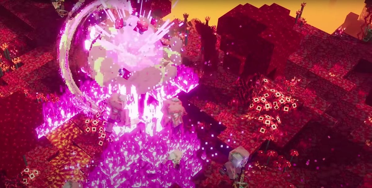 Minecraft Dungeons 'Flames of the Nether' DLC: Post-release, features ...