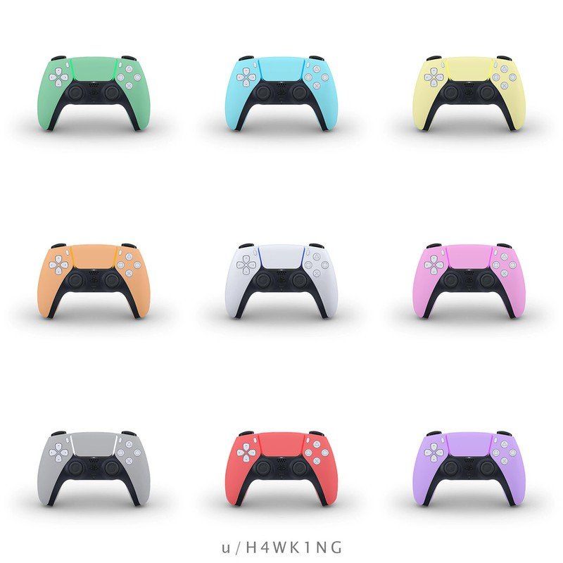 Already bored by the DualSense color scheme? Check out these fan-made ...