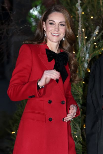 Princess Kate's 2024 Christmas Carol Service Outfit Is a Holiday ...