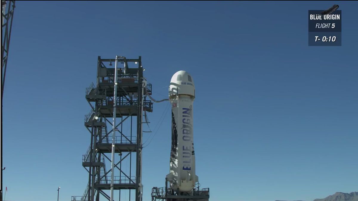 In Pictures: Blue Origin's New Shepard Capsule Tests In-Flight Abort ...