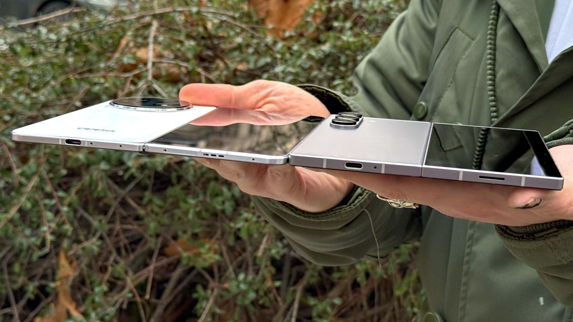 I just tried the world's thinnest foldable phone — here's how it stacks ...