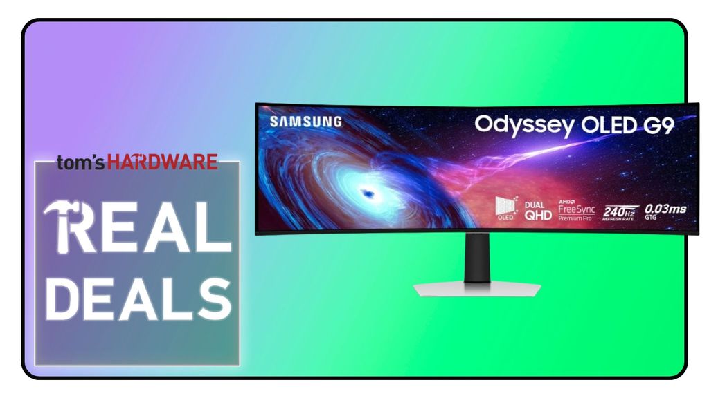 Samsung's ultrawide 49-inch OLED Odyssey G9 monitor is back down to its ...
