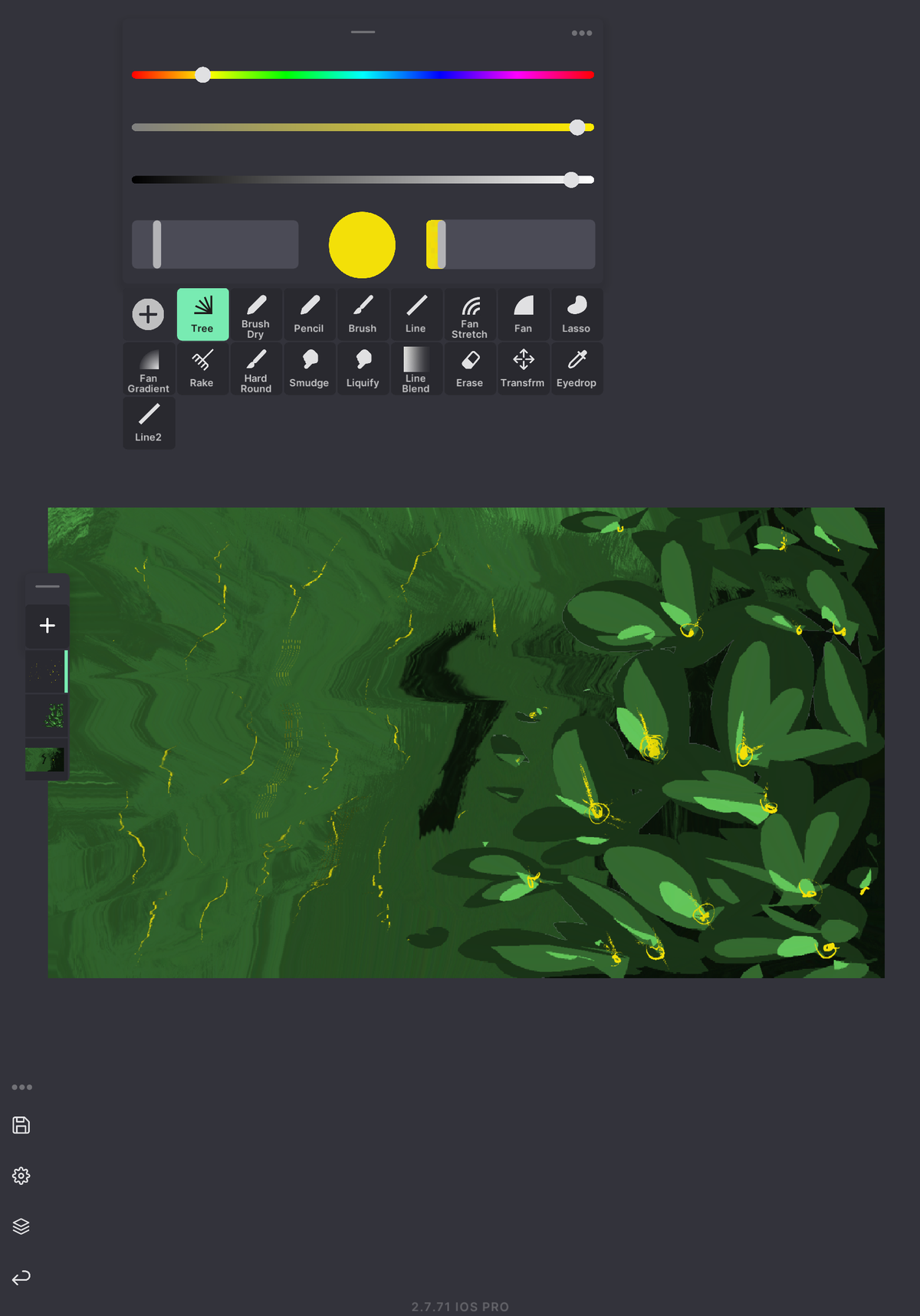 I've found the only digital art app on iPad to wean me off Procreate ...