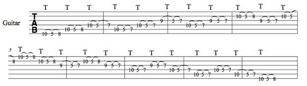 Two-Hand Tapping Workout, Part 1: Pentatonic Scales | Guitar World