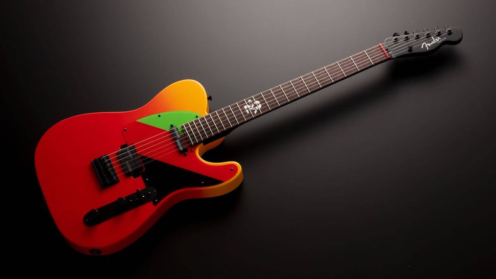 Fender Japan Releases Anime-Inspired Evangelion Asuka Telecaster ...