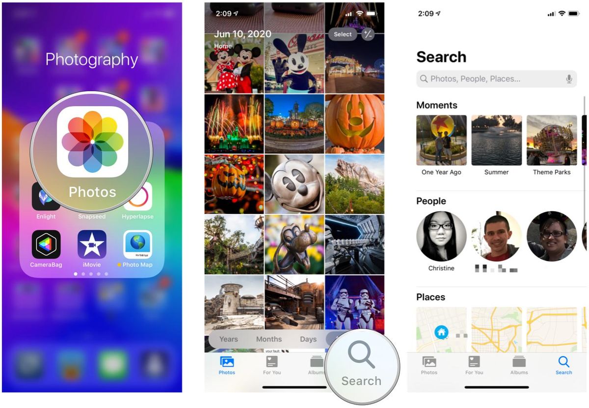 How to search for people, places, animals, and things in the Photos app ...