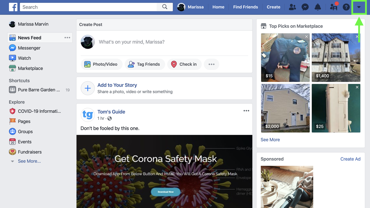 Facebook dark mode comes to desktop: How to get it now | Tom's Guide