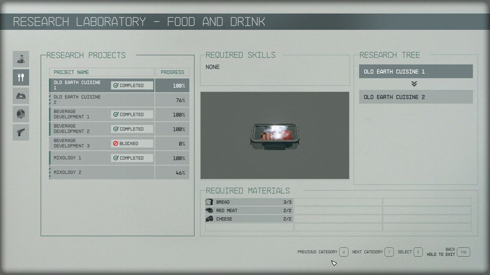 Starfield crafting and research: How to unlock and make new items | PC ...