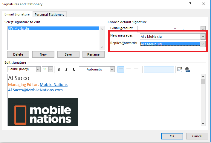 How to create a custom Outlook email signature | Windows Central