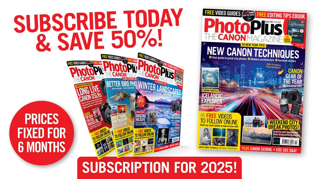 New PhotoPlus: The Canon Magazine issue 226 on sale. New savings for ...