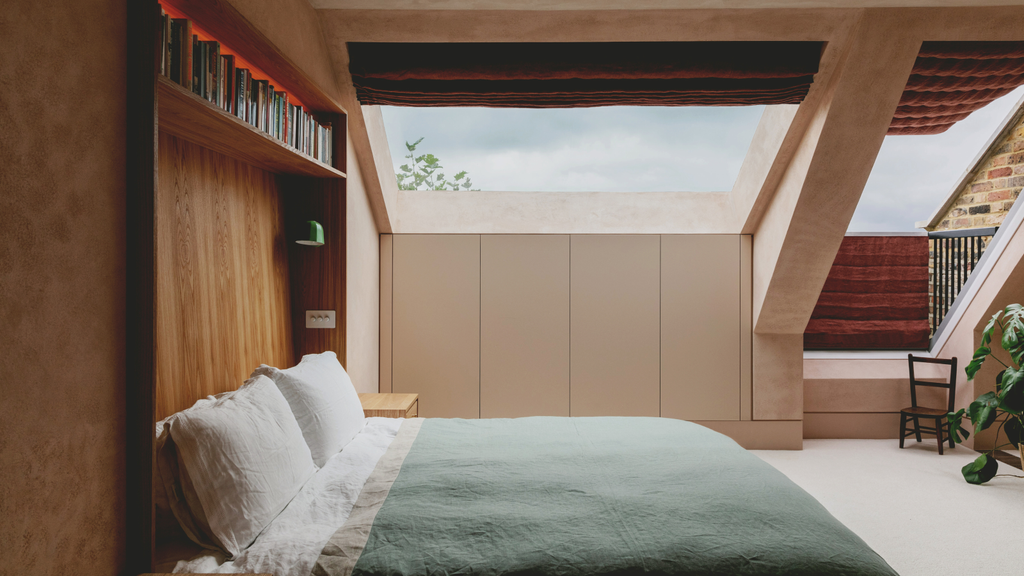 A London Loft Converted Into a Bedroom With Hidden Storage | Livingetc