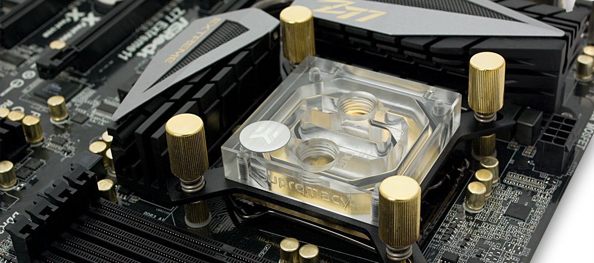 EKWB Introduces Gold-Plated CPU Water Block | Tom's Hardware