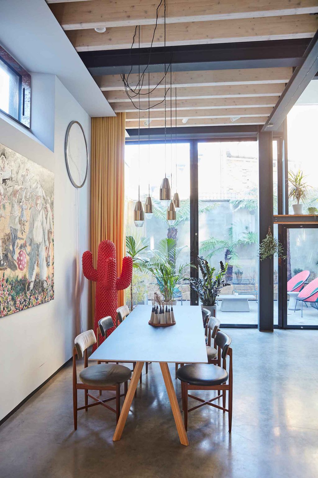 Broken-plan house - Architect couple handcrafted every aspect of their ...