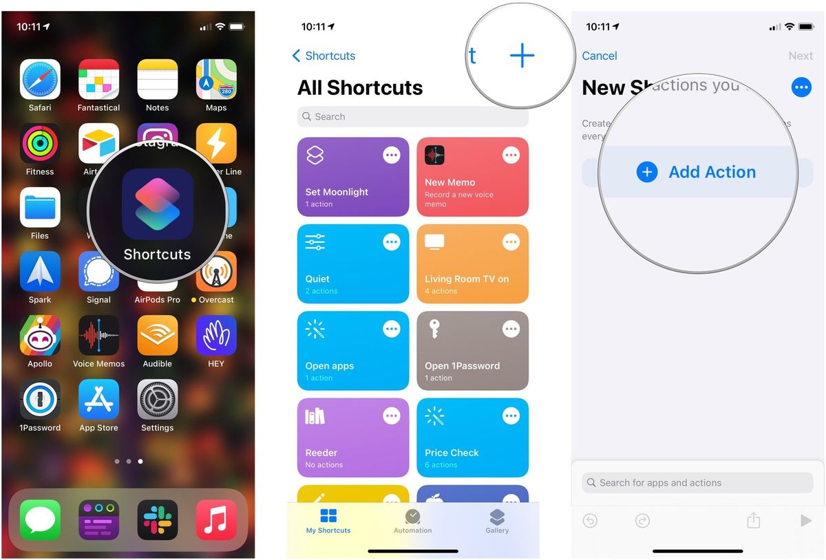How to make a shortcut for the Back Tap iOS 14 accessibility feature ...