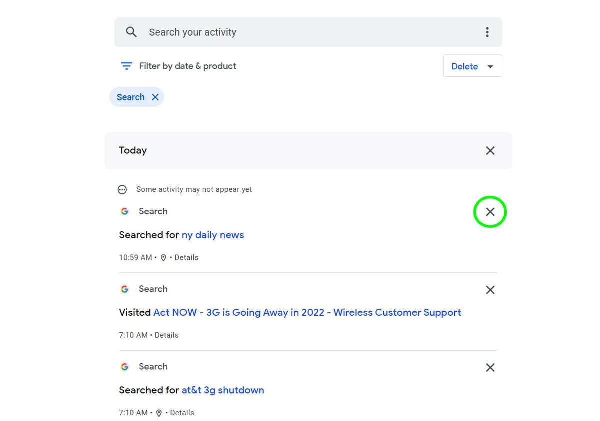 How to delete Google Search history | Tom's Guide