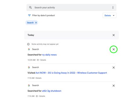 How to delete Google Search history | Tom's Guide