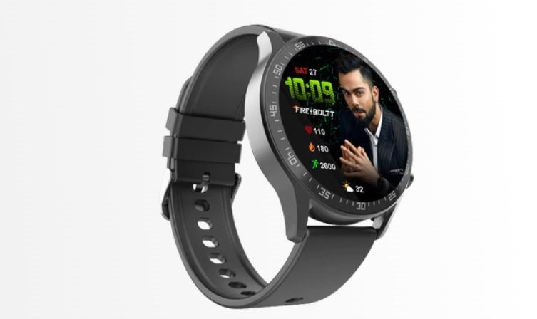 Fire-Boltt Talk 2 smartwatch with SpO2 monitor, heat rate sensor ...