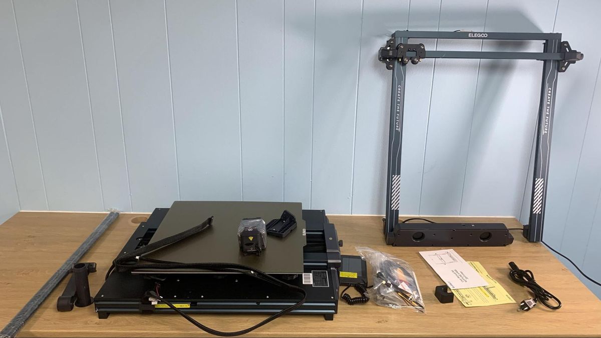 Elegoo Neptune 4 Max Review: Bigger, Buggy and a Bit Faster | Tom's ...