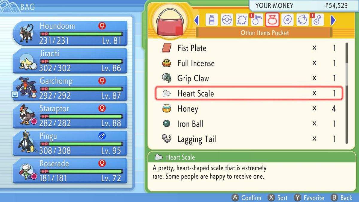 How to get infinite Heart Scales in Pokémon Brilliant Diamond and ...
