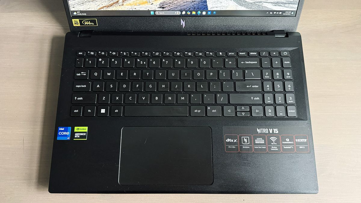 Acer Nitro V 15 review: Well-built budget system, but a bland screen ...