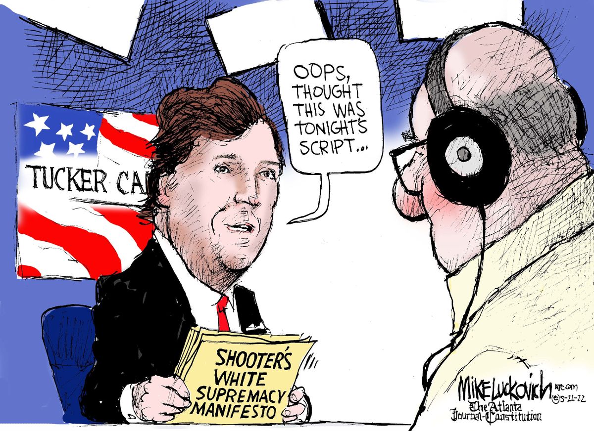 Tucker's script | The Week