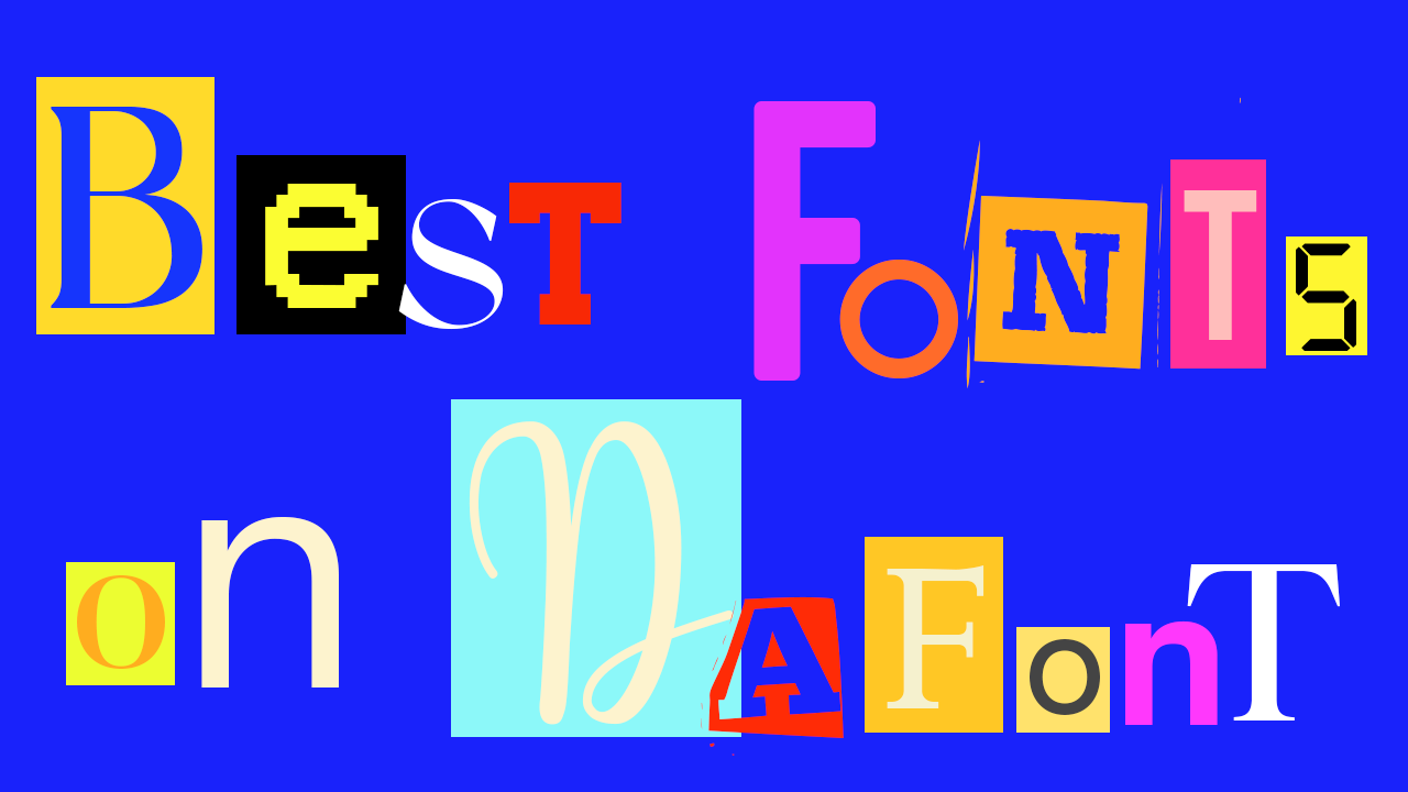 The best fonts on DaFont | Creative Bloq