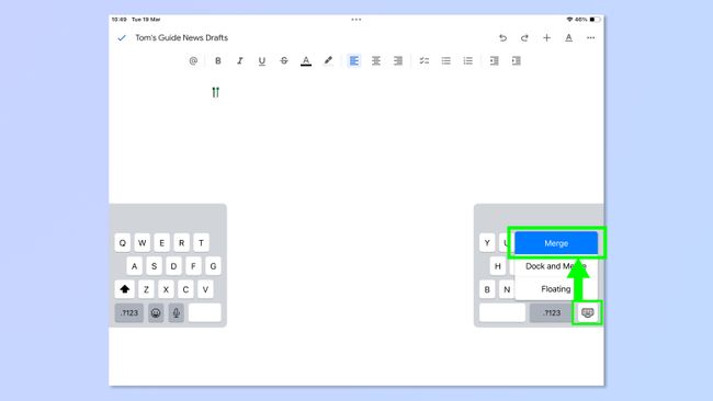 How to make your iPad keyboard larger | Tom's Guide