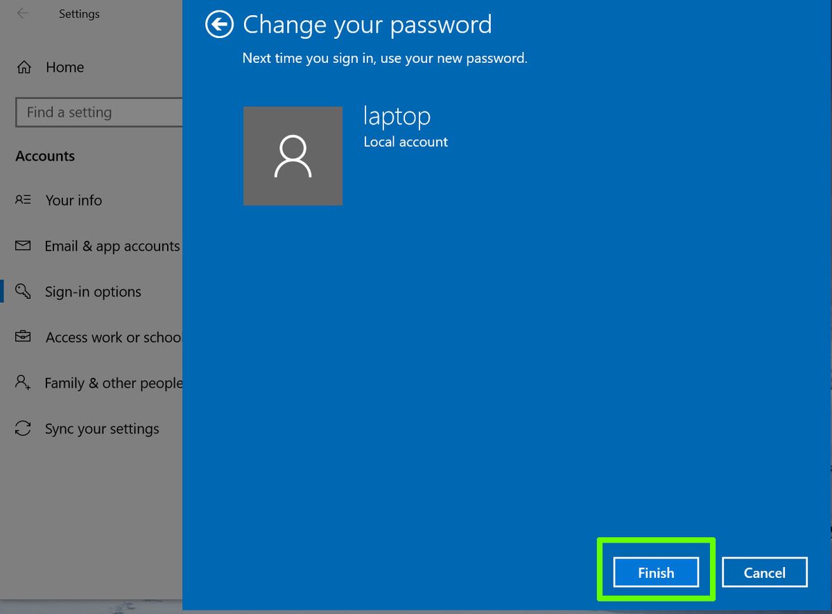 How to Change Your Password in Windows 10 | Tom's Hardware