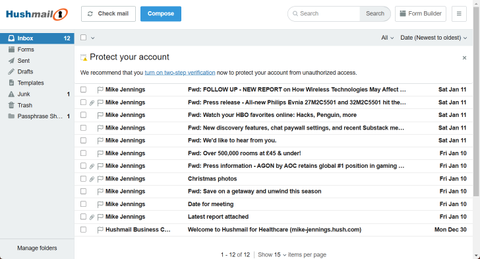 Hushmail secure email review | TechRadar