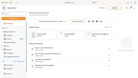 pdfFiller review | TechRadar