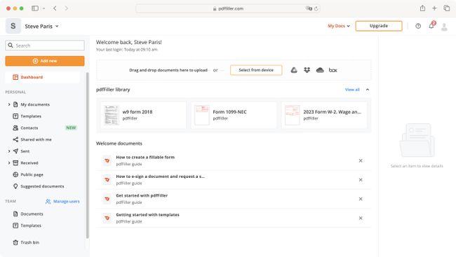 pdfFiller review | TechRadar