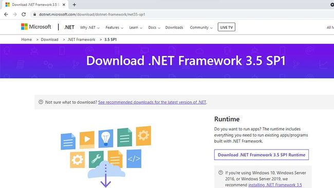 How to download and install Microsoft’s .Net 3.5 Framework on Windows ...