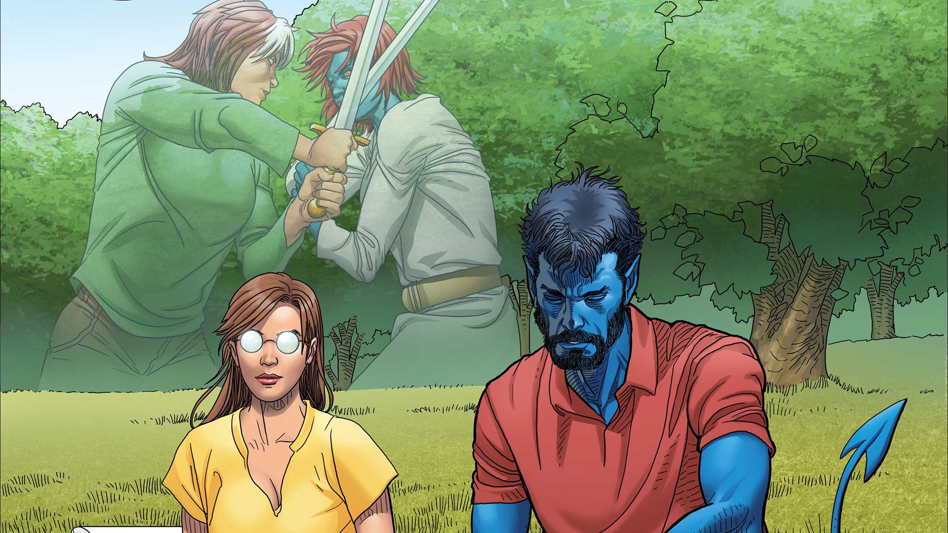 Chris Claremont brings together Nightcrawler, Destiny, Mystique, and ...