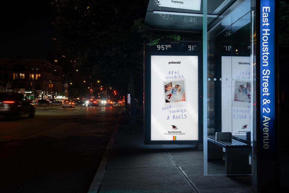 Polaroid's brilliant new ad campaign delivers powerful anti-AI message ...