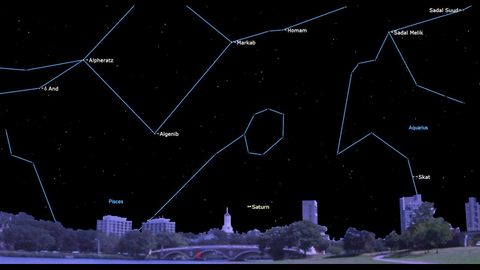 Saturn makes its long-awaited return to the late night sky this week ...